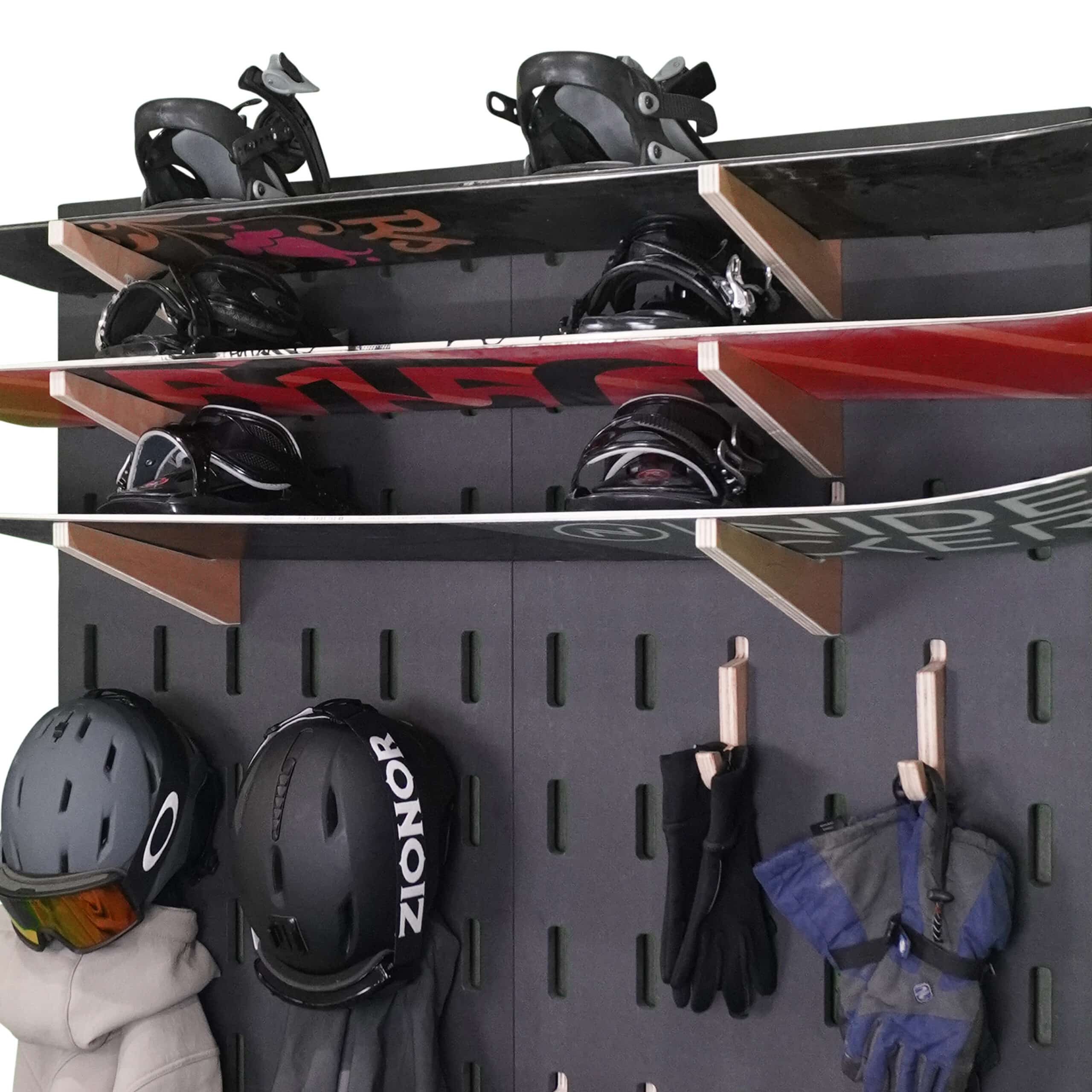 Snowboarding Gear Organization Kit w/Rod Shelf - FlexRak